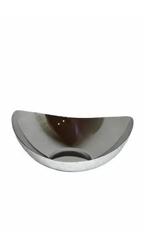 HUEGAH HOME Dasha Bowl - Metallic Silver