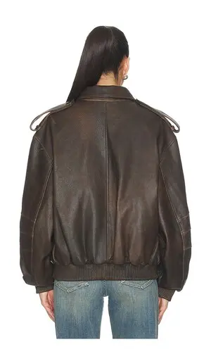 MANOKHI Daya Leather Jacket