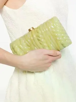 Cult Gaia Helene Clutch - Green