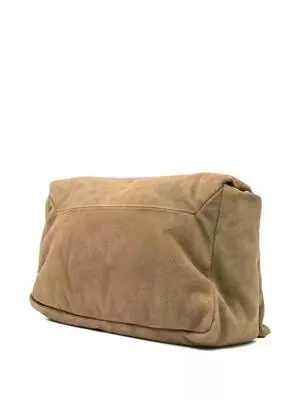 Rick Owens Big Pillow Griffin Leather Shoulder Bag - Neutrals