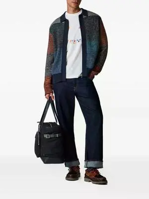 Paul Smith Striped Zip Cardigan