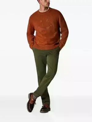 Paul Smith Embroidered Crew-neck Sweater