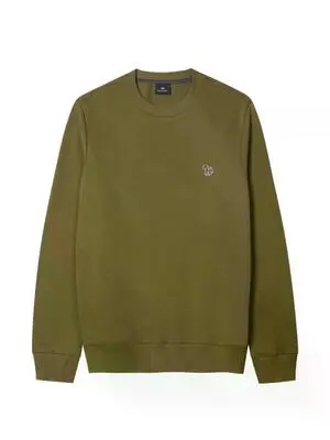 Paul Smith Zebra Logo Crew-neck Sweatshirt - Green