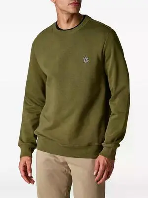 Paul Smith Zebra Logo Crew-neck Sweatshirt - Green