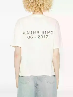 ANINE BING Logo-print T-shirt