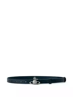 VIVIENNE WESTWOOD Logo-buckle Leather Belt