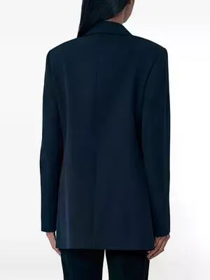 JIL SANDER Double-breasted Blazer - Blue