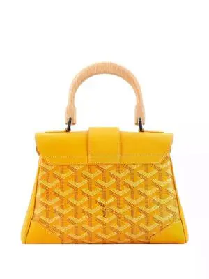 Goyard Saigon Top Handle Mini Shoulder Bag - Orange