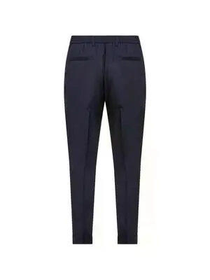 D4.0 Pleated Trousers - Blue