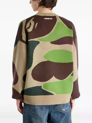 A BATHING APE Camouflage-print Sweatshirt