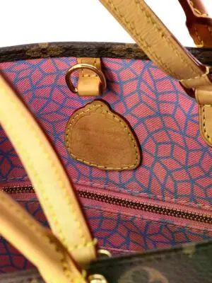 LOUIS VUITTON Yayoi Kusama Pumpkins Monogram Canvas Mm Tote Bag - Brown