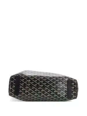 Goyard Voltaire Iii Coated Canvas Tote Bag - Black