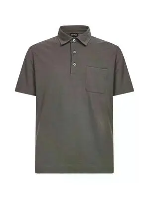 Zegna Buttoned Patch-pocket Polo Shirt