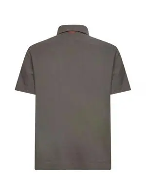 Zegna Buttoned Patch-pocket Polo Shirt