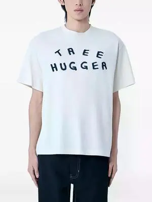 STORY MFG. Logo-embroidered T-shirt