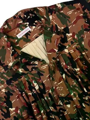 WALTER VAN BEIRENDONCK Painter Camouflage Pockets Coat