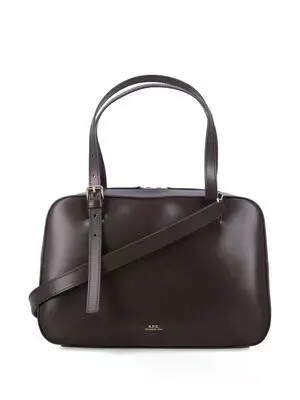 A.p.c. Virginie Leather Box Bag