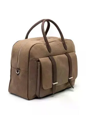 Orciani Jones Safari Duffle Bag - Neutrals