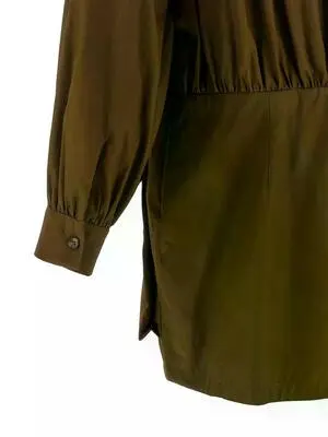 7 For All Mankind Utility Poplin Mini Dress - Brown