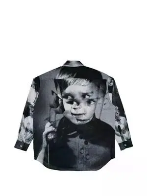 WALTER VAN BEIRENDONCK Print Button Shirt