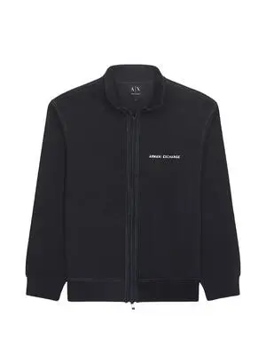 Armani Exchange Cotton Zip Sweatshirt