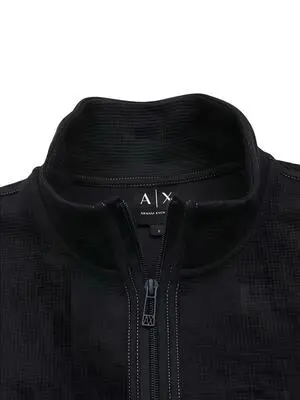 Armani Exchange Cotton Zip Sweatshirt