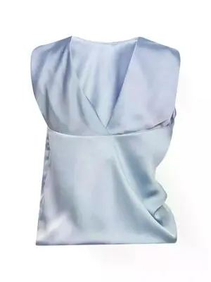 BLANCA VITA Asymmetric Draped Top