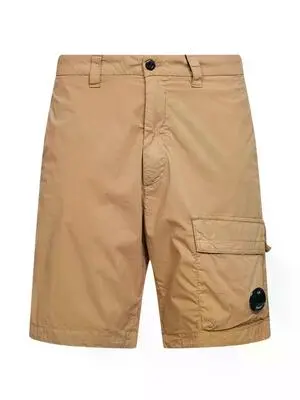 C.P. COMPANY Lens-detail Cargo Shorts - Neutrals