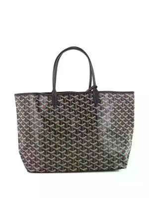 Goyard Saint Louis Coated Canvas Pm Tote Bag - Black