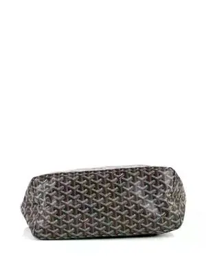 Goyard Saint Louis Coated Canvas Pm Tote Bag - Black