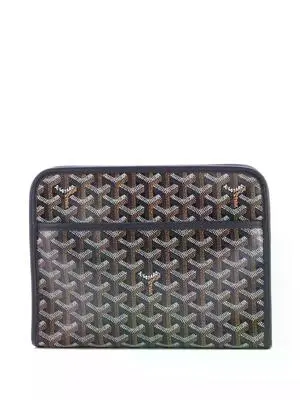 Goyard Jouvence Toiletry Pouch Coated Canvas Mm - Black