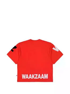 WALTER VAN BEIRENDONCK Waakzaam Front-print T-shirt