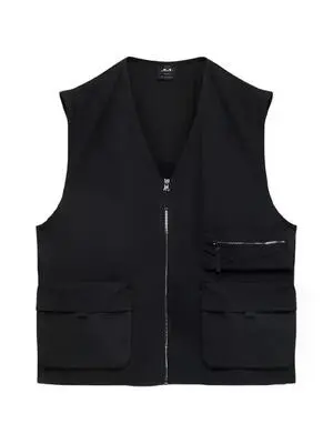 Oakley Echo Rise Zip-up Vest - Black