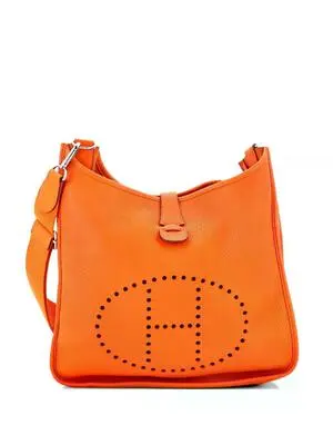 Hermès Evelyne Iii Clemence Gm Crossbody Bag - Orange