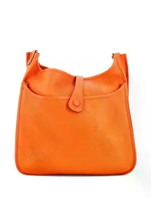 Hermès Evelyne Iii Clemence Gm Crossbody Bag - Orange
