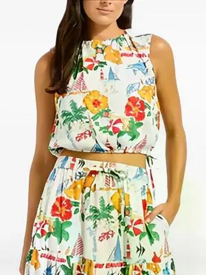 Seafolly Printed Blouse