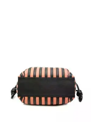 Loewe Leather Grid Flamenco Knot Tote Bag
