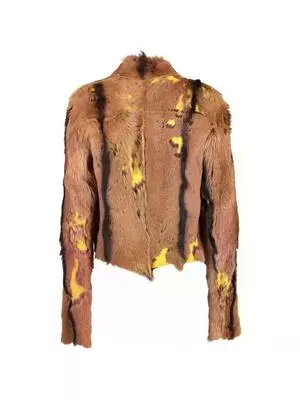 Vintage Fur Collared Coat