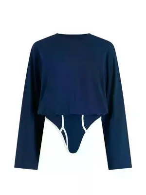 JEAN PAUL GAULTIER Long-sleeved Bodysuit
