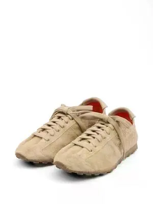 Jacquemus Suede Lace-up Sneakers - Neutrals
