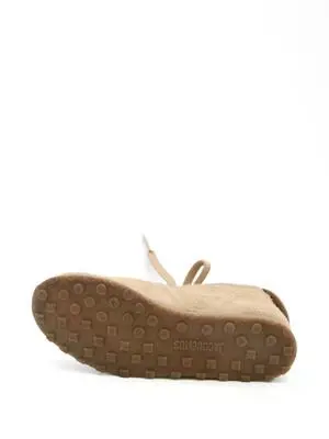 Jacquemus Suede Lace-up Sneakers - Neutrals