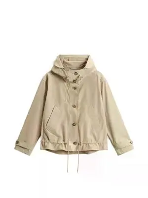 Woolrich Hooded Jacket - Neutrals