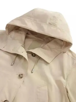 Woolrich Hooded Jacket - Neutrals