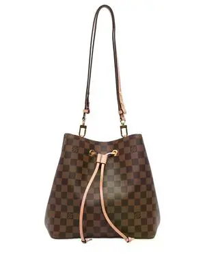 LOUIS VUITTON Damier Ebene Néonoé Mm Bucket Bag - Brown