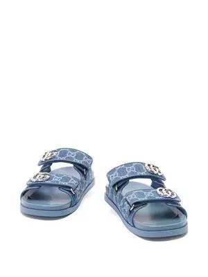 Gucci Gg Marmont Logo Sandals