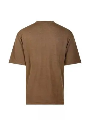 ROBERTO COLLINA Crew-neck T-shirt - Brown