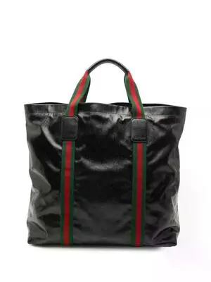 Gucci Gg Imprime Web Tote Bag
