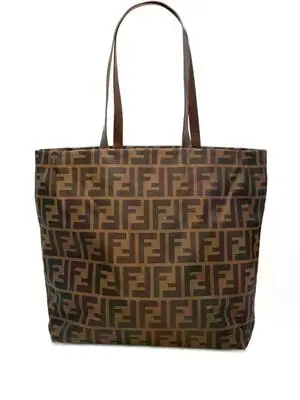 Fendi 20th Century Zucca Canvas Tote Bag - Brown