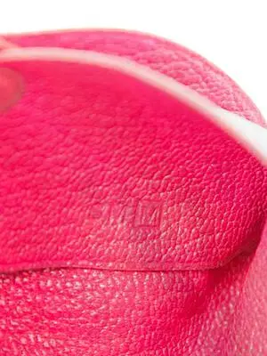 Hermès 2009 Chevre Mysore Calvi Card Holder - Pink