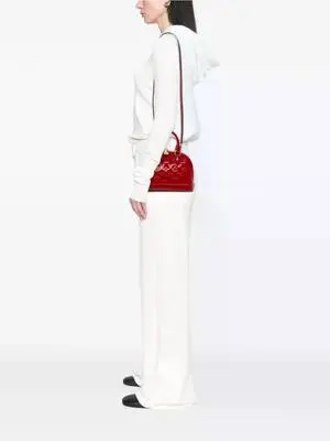 LOUIS VUITTON 2013 Monogram Vernis Alma Bb Satchel - Red